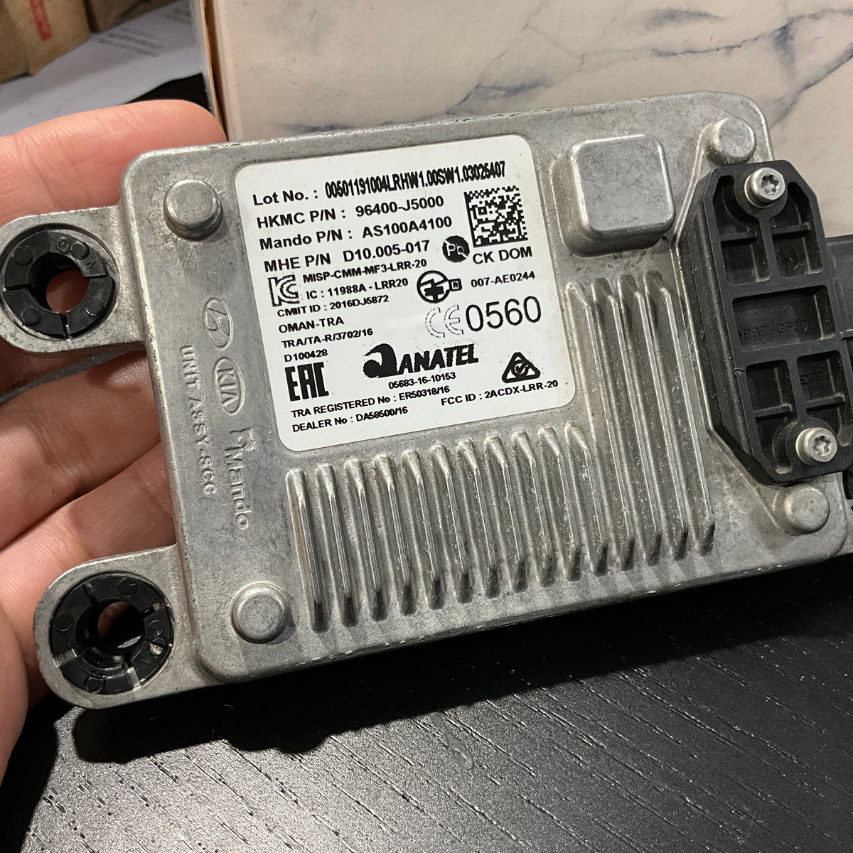 USED Genuine UNIT ASSY-SMART CRUISE CONTROL For Kia Stinger 17-19 9640 ...