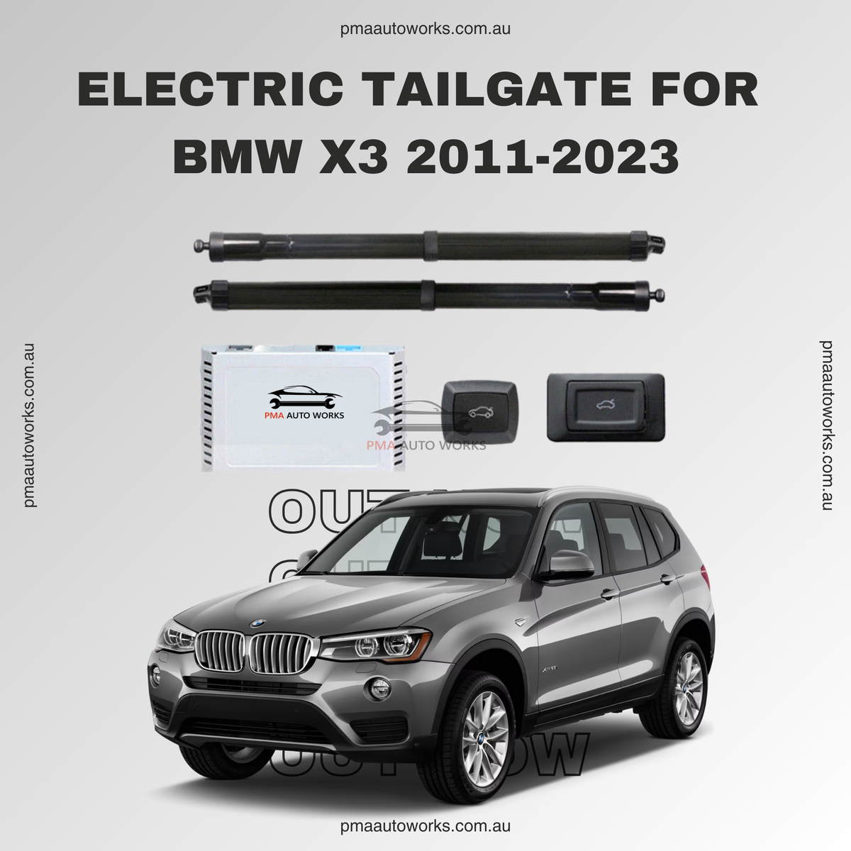 Electric Tailgate For BMW X3 2011-2023 – PMA AUTO WORKS