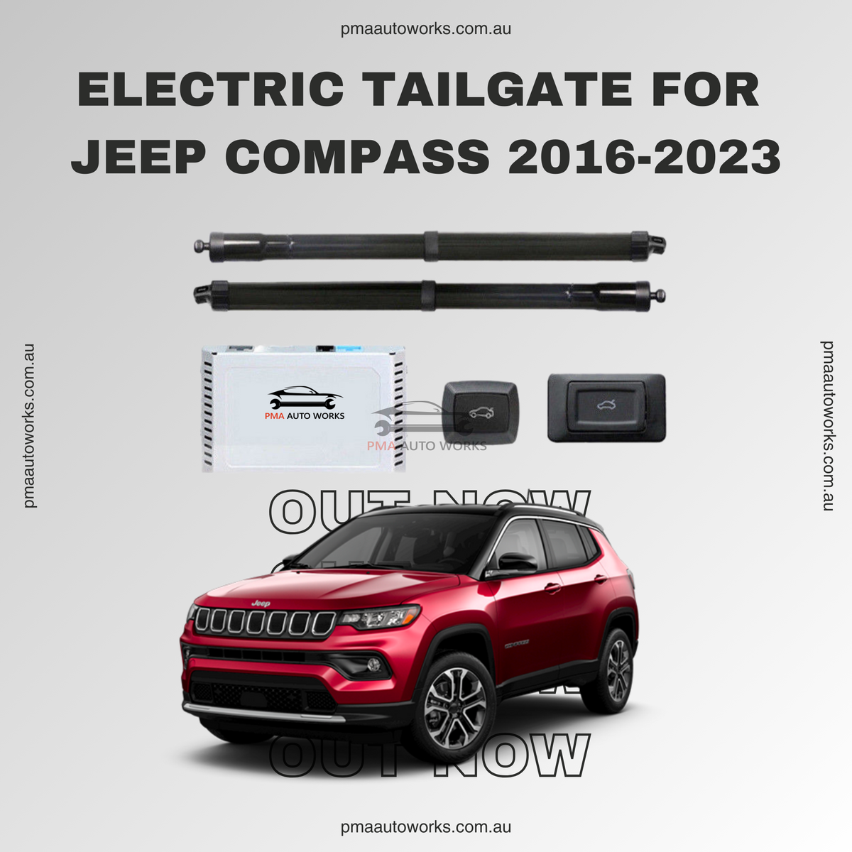 Electric Tailgate For Jeep Compass 2016-2023 – PMA AUTO WORKS