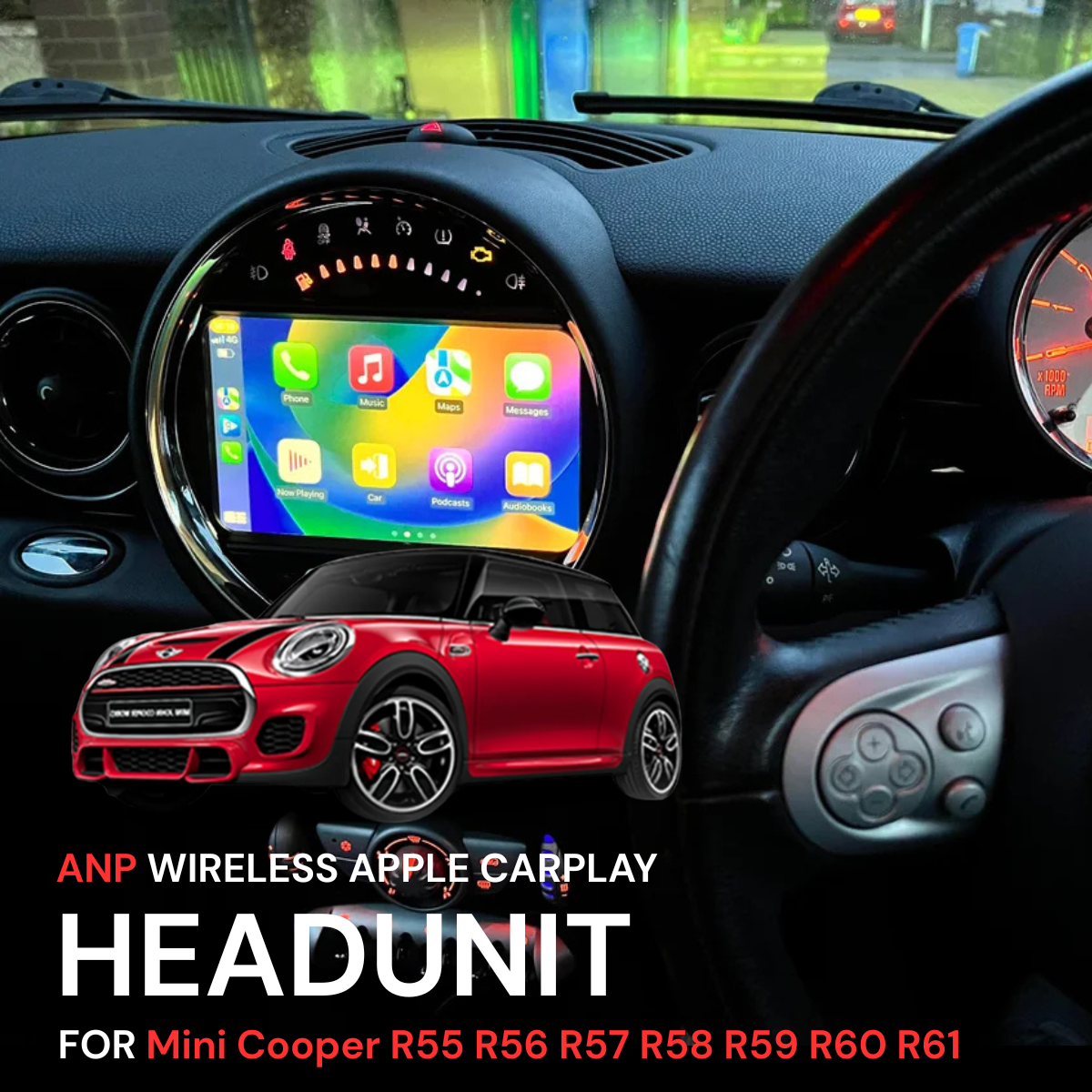 ANP Screen Replacement For Mini Cooper R55 R56 R57 R58 R59 R60 R61 ...